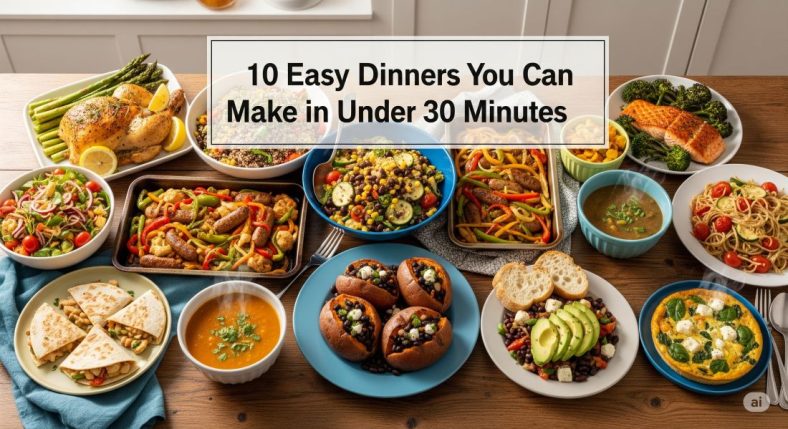 10 Easy Dinners You Can Make in Under 30 Minutes » VIDA.TV