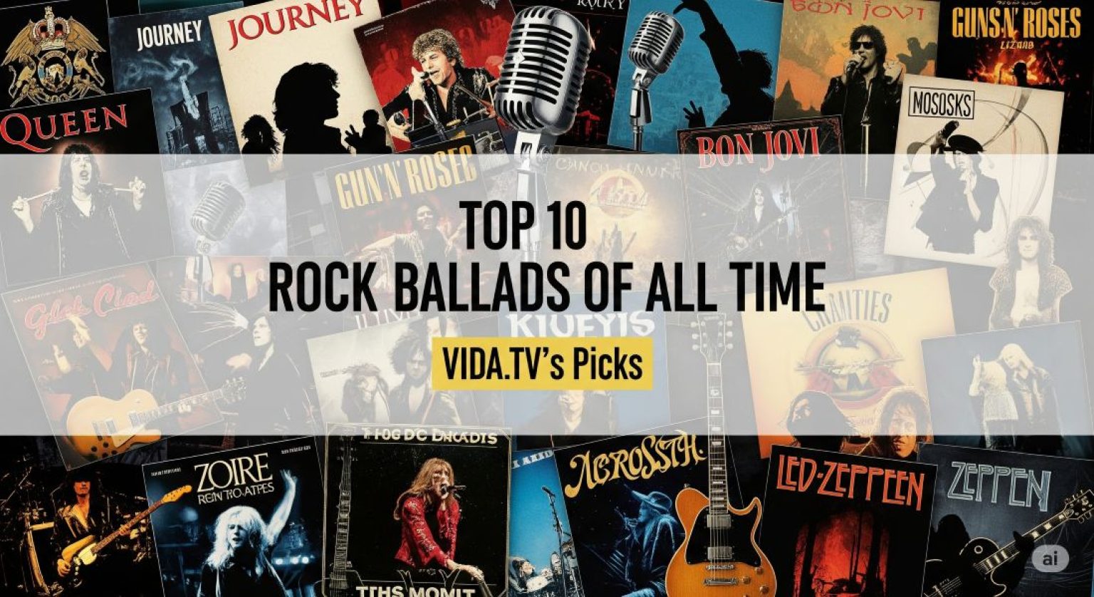 Top 10 Rock Ballads of All Time — VIDA.TV’s Picks » VIDA.TV